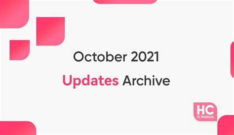 Huawei EMUI October Updates List Huawei Central