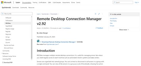 Stepwise Tutorial How To Use Remote Desktop Connection Manager