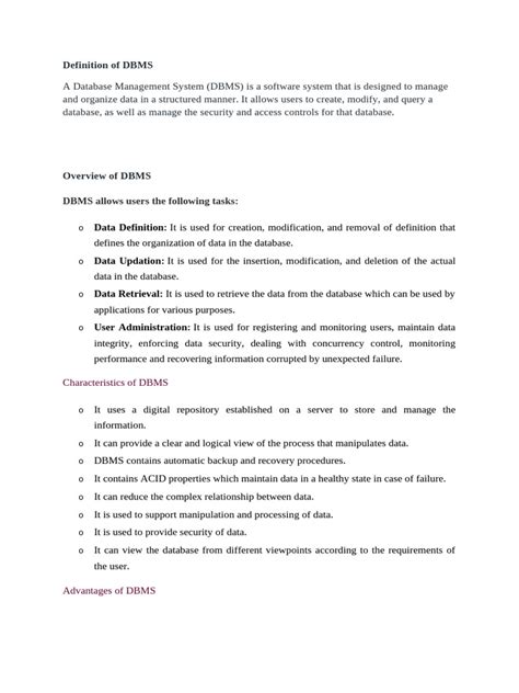 notes of dbms pdf databases conceptual model