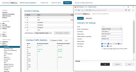 how can i enable ssh management access on the firewall