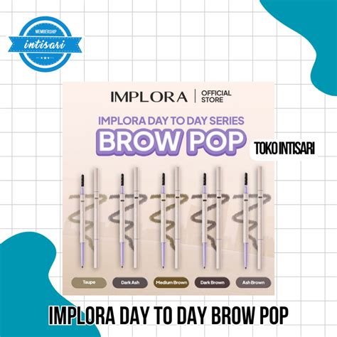 Implora Day To Day Brow Pop Shopee Malaysia