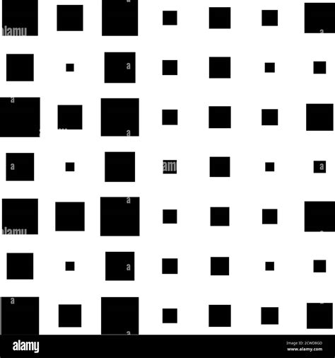 7x7 Cube Square Geometric Arrangement Square Illustration Stock