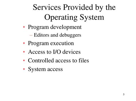 Operating System Overview Ppt Download