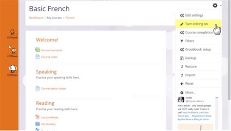 Make Your Moodle Course Picture Perfect By Adding Images Moodle
