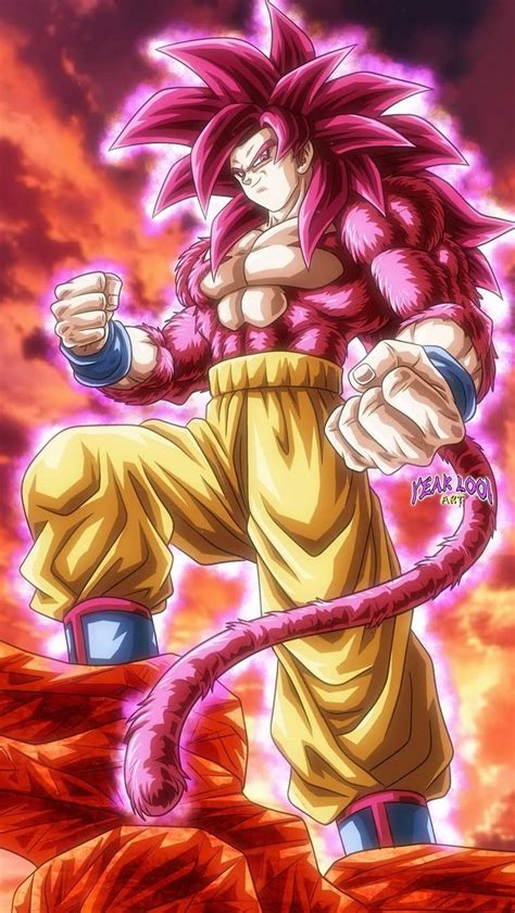 Goku Ssj Fase 4 Art By Yeaklooiart Goku Super Saiyajin 4 Gogeta