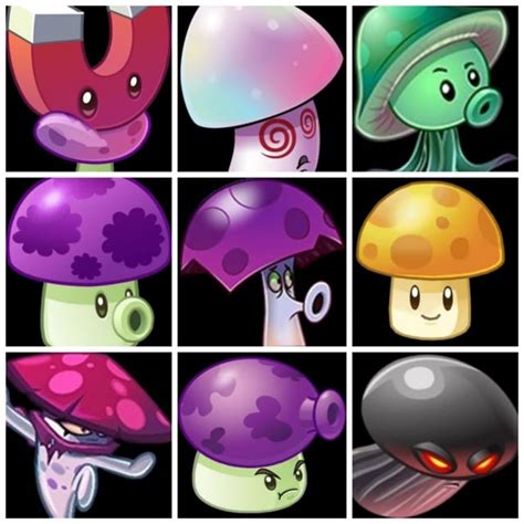Who Is Your Favorite Returned Shroom In Pvz2if The Doom Balloon Is