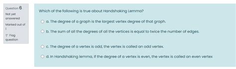 Solved Null Graph Is Question 3 Not Yet Answered Marked Out