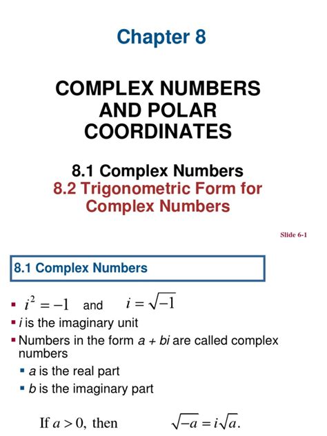 Complex Numbers Pdf Complex Number Trigonometric Functions