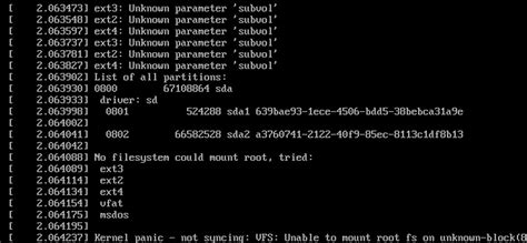 arm install fails after first update missing btrfs general system