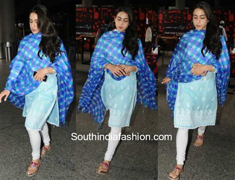 Sara Ali Khans Casual Look South India Fashion