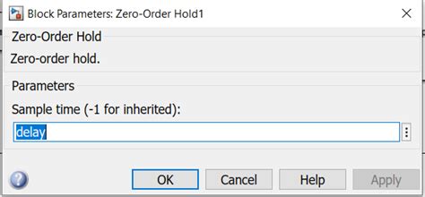 Control System Simulink Zero Order Hold Transfer Function Electrical Engineering Stack