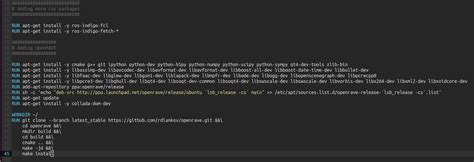 Cmake Error No Package Fcl Found During Docker Image Building · Issue