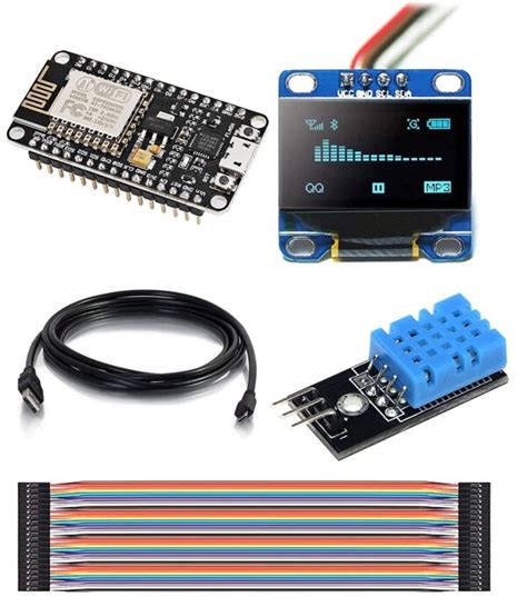 Iot Kit Compatible With Arduino Ide Esp8266 Starter Kitweather Station Kit With Esp8266