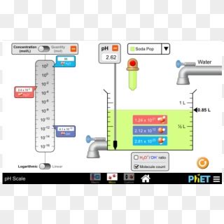 Ph Scale Transparent Transparent Background Ph Scale With Samples HD Png Download X