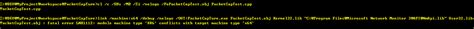 C Linker Error Using Netmon Api In Visual Studio 2013 Stack Overflow
