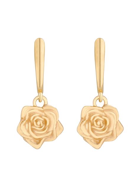 Sotho Kolczyki Kol2004 Żółte Złocenie Modivo Pl