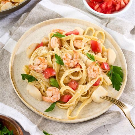 Seafood Alfredo Recipe