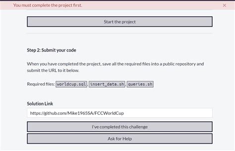 Problem To Complete Worldcup Db Challenge Backend Development The Freecodecamp Forum