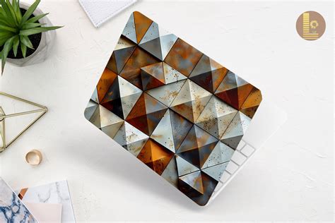 Three Dimensional Geometric Background Graphic By Lewlew · Creative Fabrica