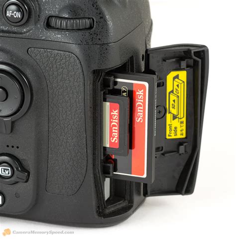 Nikon D800 Fastest Memory SD CF Card Tests Camera Memory Speed Comparison Performance Tests