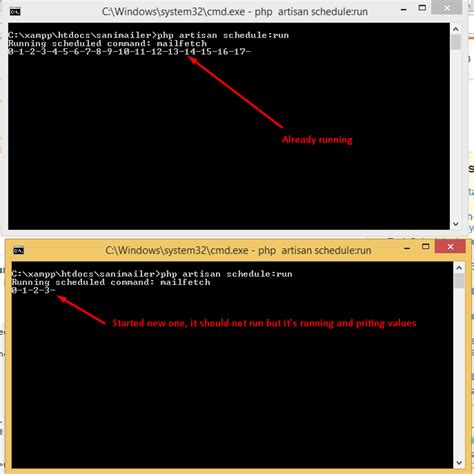 Php Laravel Withoutoverlapping Isnt Working Even If Name Is Used For Task Stack Overflow