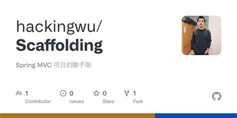 Github Hackingwuscaffolding Spring Mvc 项目的脚手架