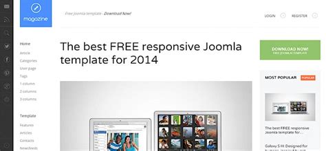 Awesome Free Responsive Joomla Templates DesignDrizzle Free Resources For Web