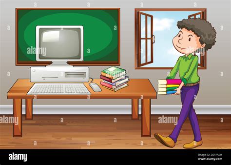 Class Monitor Clipart