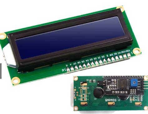 Blue LCD1602 Serial IIC 12C Soldered SmartbitBN The Bruneian Geek Portal