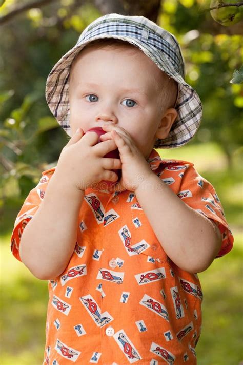 Charming Babe In A Plaid Panama Stock Image Image Of Human Good