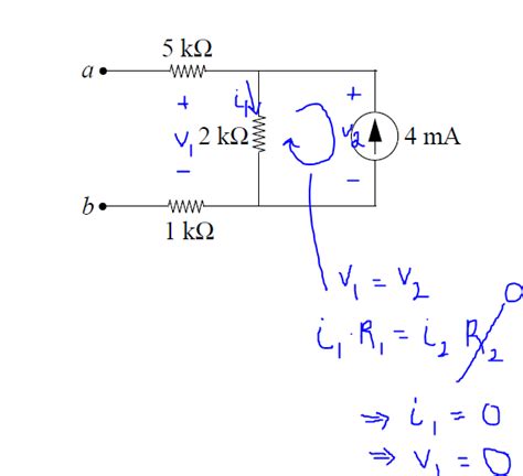 Circuit Analysis KVL With Current Source Question Electrical Engineering Stack Exchange