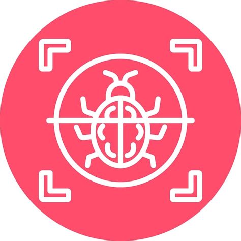 Premium Vector Virus Scan Icon Style Premium Vector Virus Scan Icon Style