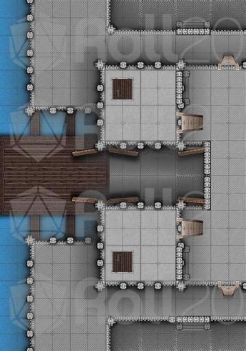 Castle Exterior Tile Map Set Roll20 Marketplace Digital Goods For