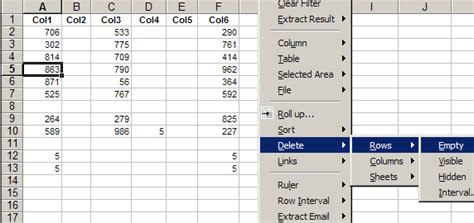 Delete Blank Empty Hidden Rows Columns Sheets Excel Tips Add Ins