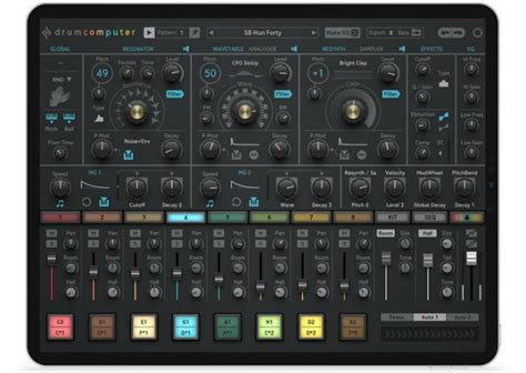 Sugar Bytes Releases Drumcomputer For Ipad