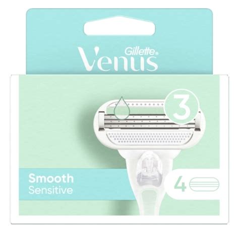 Ножчета за бръснене, Gillette, Venus Smooth, 4 бр - eMAG.bg