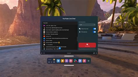 Quest Is Getting An In Headset Youtube Live Chat Overlay