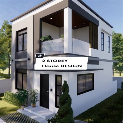 2 Storey Modern House Design In Philippines
