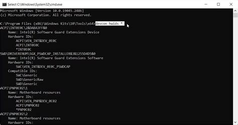 how to view computer id check hardware id