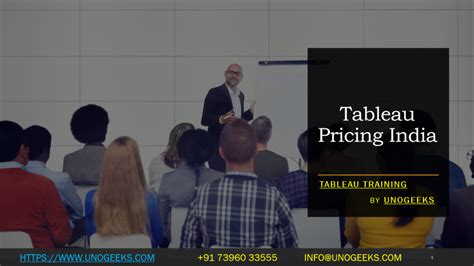 Tableau Pricing India