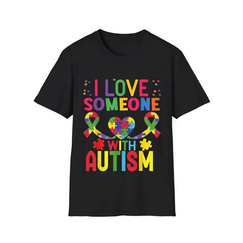 I Love Someone With Autism Shirt Ashbubble