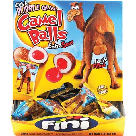 Fini Bubblegum Camel Balls Extra Sour 200 Pieces