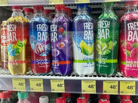 Fresh bar🥤☀️ в 2024 г | Яркие напитки, Напитки, Вкусняшки