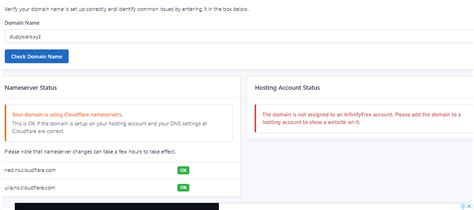 Problems With My Domain Hosting Support Infinityfree Forum