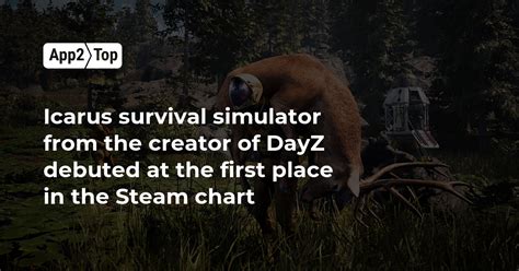 Icarus Survival Simulator From The Creator Of Dayz Debuted At Number One On The Steam Chart