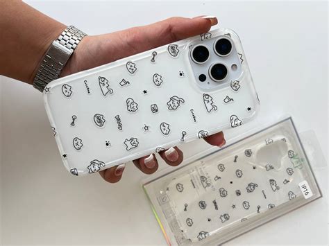 قاب گوشی آیفون گربه کیوت مینیمال شیباکیس