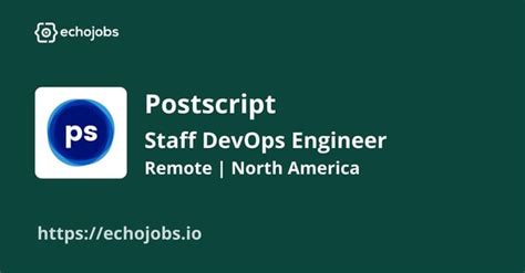 Postscript Is Hiring Staff Devops Engineer Usd 200k 230k Remote North America Postgresql Aws