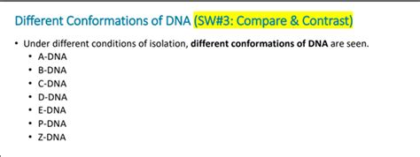 Solved Compare And Contrast The Different Conformations Of Chegg Com
