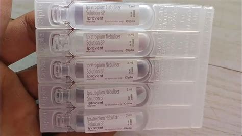 Ipratropium Nebuliser Solution Bp 20 Mcg At ₹ 480 Bottle In Nagpur
