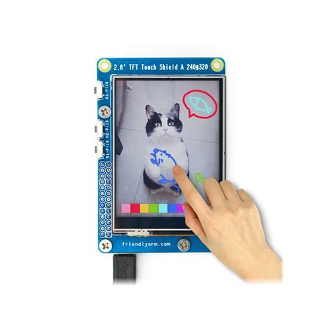 Touch Screen Resistive LCD Shield For Botland Robotic Shop